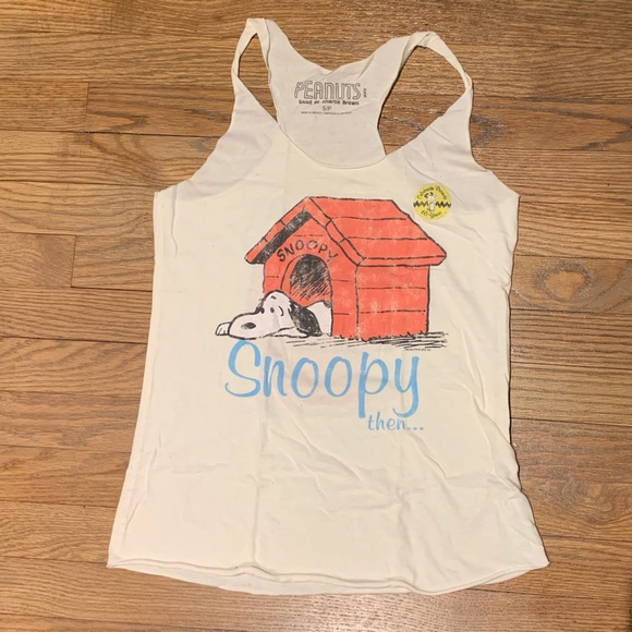 Peanuts | Tops | Vintage Snoopy Peanuts Tank Top | Poshmark